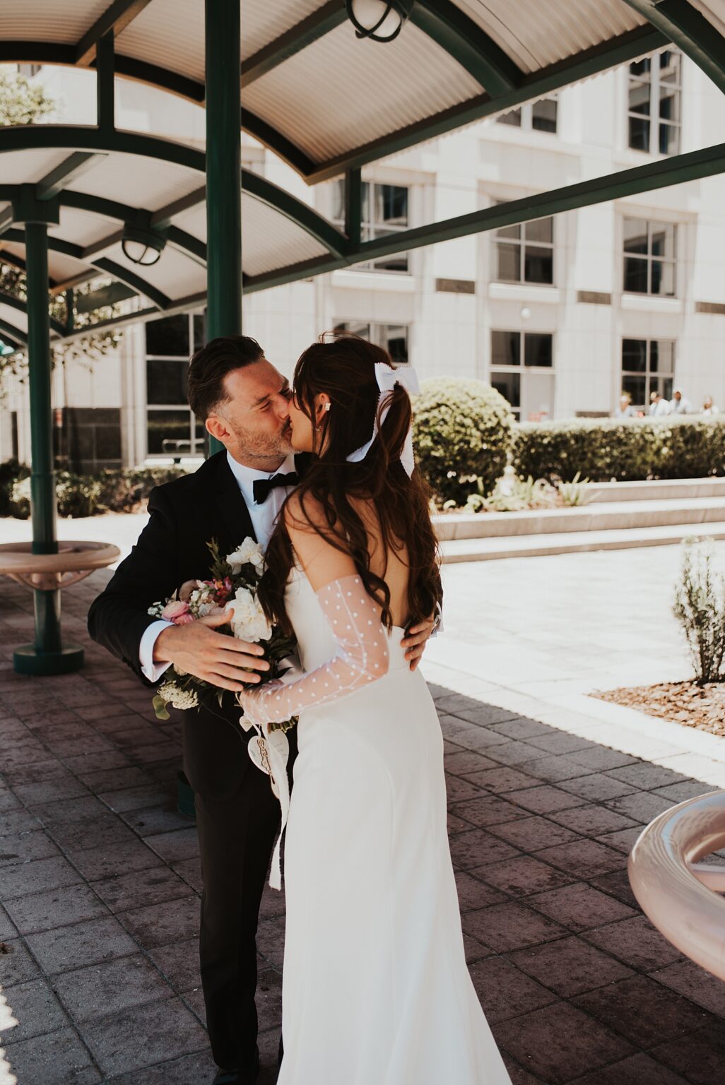 Downtown Orlando Elopement with Courthouse Vibes, Chicken Tender Subs ...