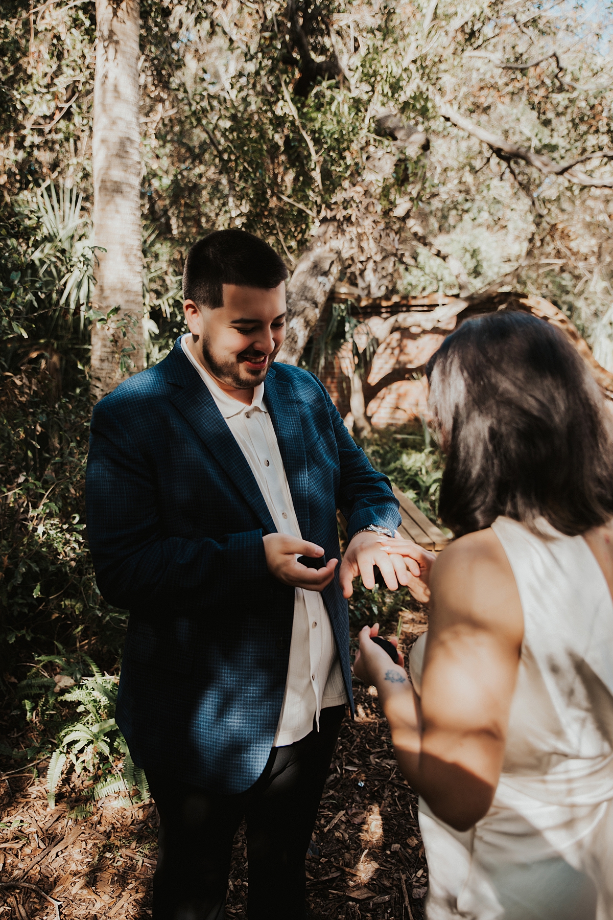 St. Augustine Lighthouse Elopement | Rocio + German - Anna Holden Photo