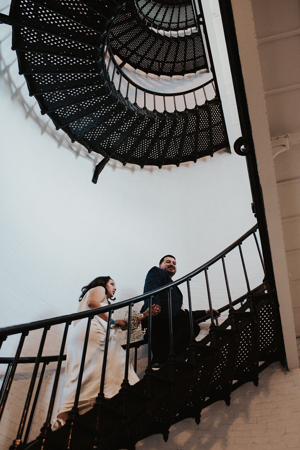 St. Augustine Lighthouse Elopement | Rocio + German - Anna Holden Photo