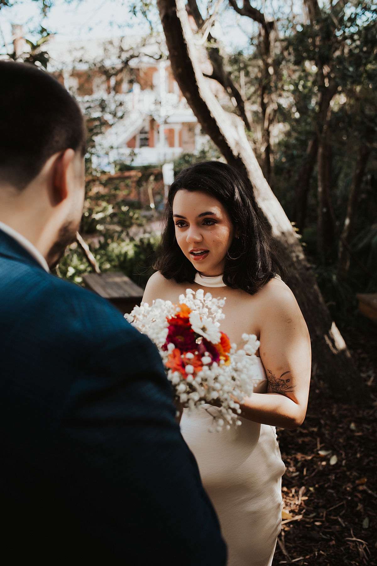 St. Augustine Lighthouse Elopement | Rocio + German - Anna Holden Photo